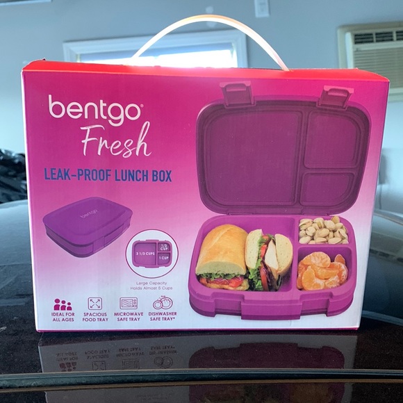 Bentgo | Kitchen | Bnib Bentgo Fresh Leak Proof Lunch Box Pink And ...
